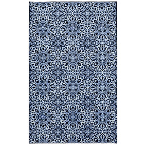 Mohawk Home Amstel Navy Area Rug, 5'x8',