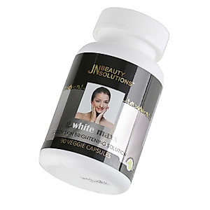 Skin BRIGHTENING Supplement G.White MAXX, Increase The Immune System, Boost Anti-Oxidants and Complexion Lightening Skincare with Glutathione, Vitamin C and European Bilberry Extract.