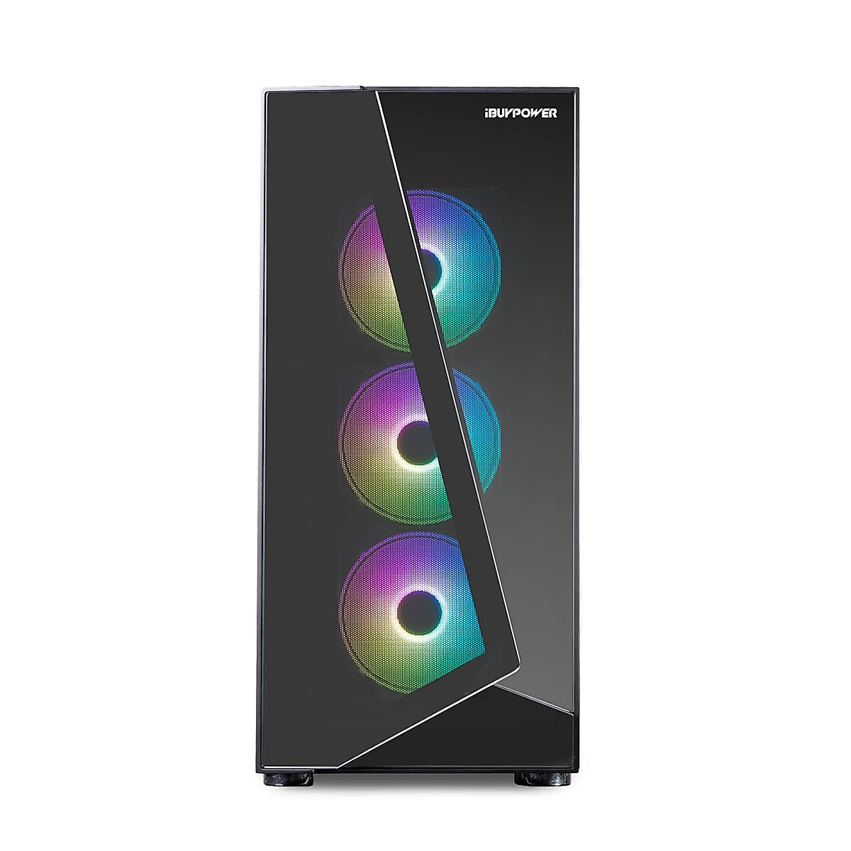 iBUYPOWER Pro Gaming PC Computer Desktop SlateMono 230A (Ryzen 5 5600X 3.7 GHz, AMD Radeon RX 6600 XT 8GB, 16GB DDR4, 480 GB SSD + 1 TB HDD, WiFi Ready, VR Ready, Windows 11 Home)