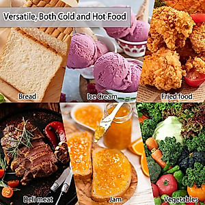 Kevirice 6 Pack 1/2 Size Chafing Pan, 2.6 Inch Deep Half Hotel Pans Made of Stainless Steel for Restaurant Cafeteria Hotel Freezer Bin, Size 12.8in*10.4in*2.6in Hotel Dinner Plates