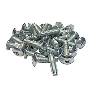 RackGold® 10-32 Zinc Rack Screws 25 Pack - USA Made