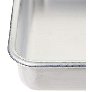 Nordic Ware - 47500 Nordic Ware Naturals Aluminum Commercial 8" x 8" Square Cake Pan, 8 by 8 inches, Silver