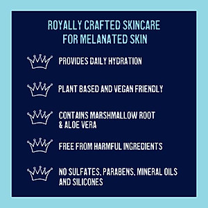 Young King Skin Care Hydrating Face Cleanser | Hydrates and Balances Skin | Plant Based and Vegan Friendly | 6 oz (Pack of 2)