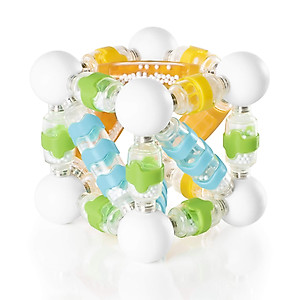 Guidecraft Grippies Shakers - 30 Piece Magnetic Building Set, Sensory Exploration STEM Learning & Educational Toys for Toddlers