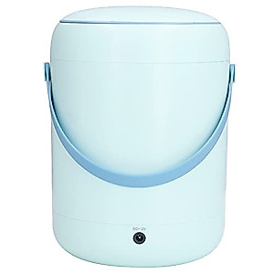 Portable Washing Machine, Lavadora Portatil, Portable Washer, Mini Washing Machine, Intelligent Underwear Washer 3L Capacity US Plug 100‑240V(blue)