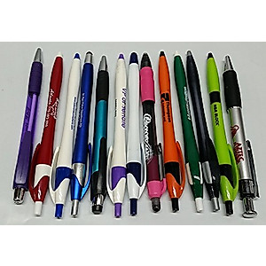 DG Collection (5lb Box Approx. 200-250 pens) Assorted Retractable Ballpoint Pens Office Ink Pen Supplies Big Bulk Lot