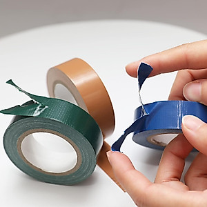 WELSTIK Professional Grade Tape Duct Tape, Waterproof Duct Cloth Fabric,Duct Tape for Photographers,Repairs, DIY, Crafts, Indoor Outdoor Use,3/4 Inch X 10 Yards, Orange