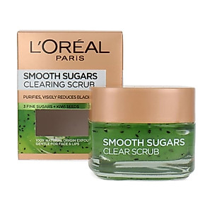 L'Oreal Paris Pure Sugar Scrub Purify and Unclog, 1.7 oz.