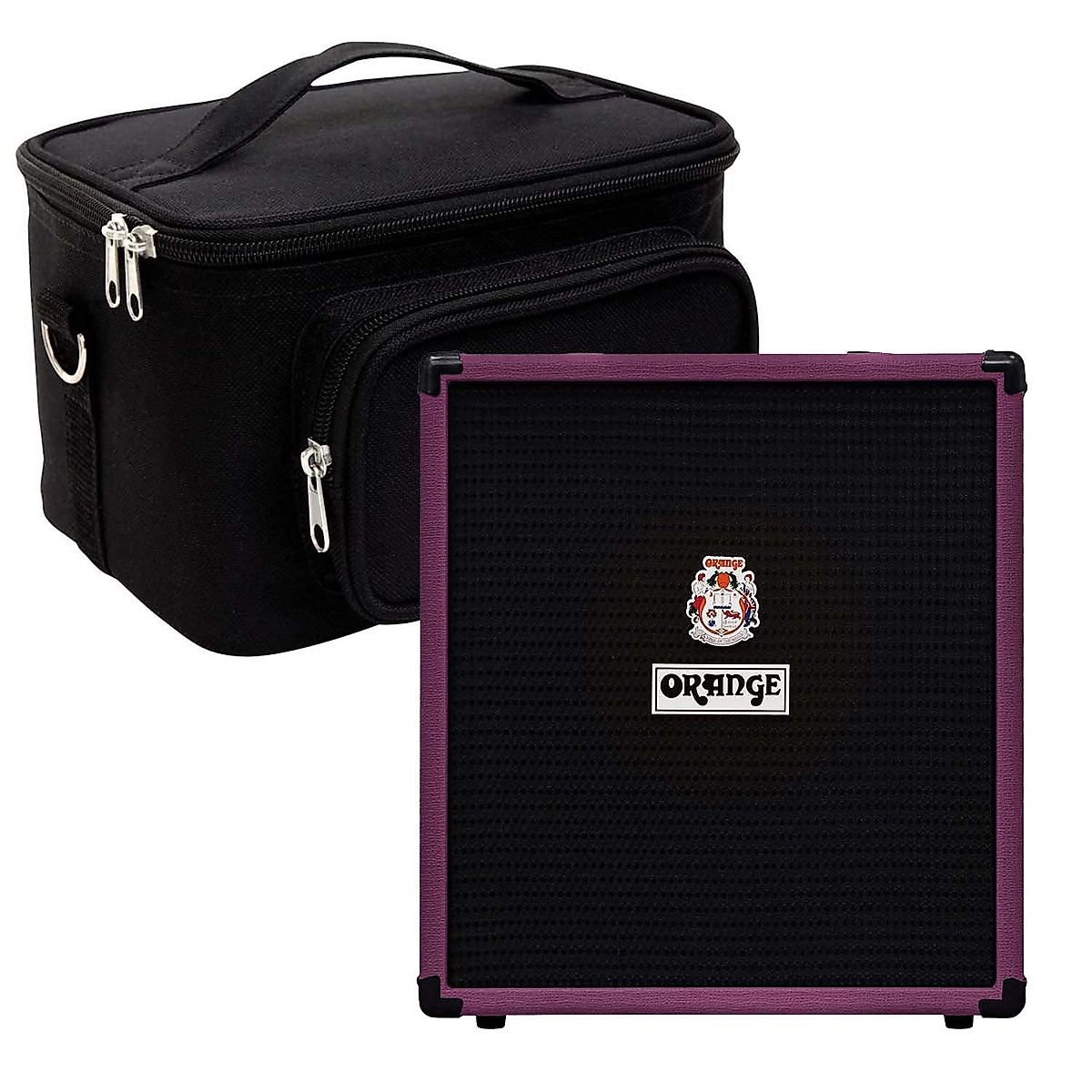 Clutch Orange Crush Bass 50 Glenn Hughes Limited Edition, Orange Amplifiers Micro Series Amp Bag Bundle