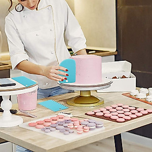 Piping Bags and Tips Set, Frosting Piping Kit for Baking with Reusable Pastry Bags and Tips, Standard Converters, Silicone Rings, Cake Decorating Tools Supplies for Cookie Icing, Cupcake