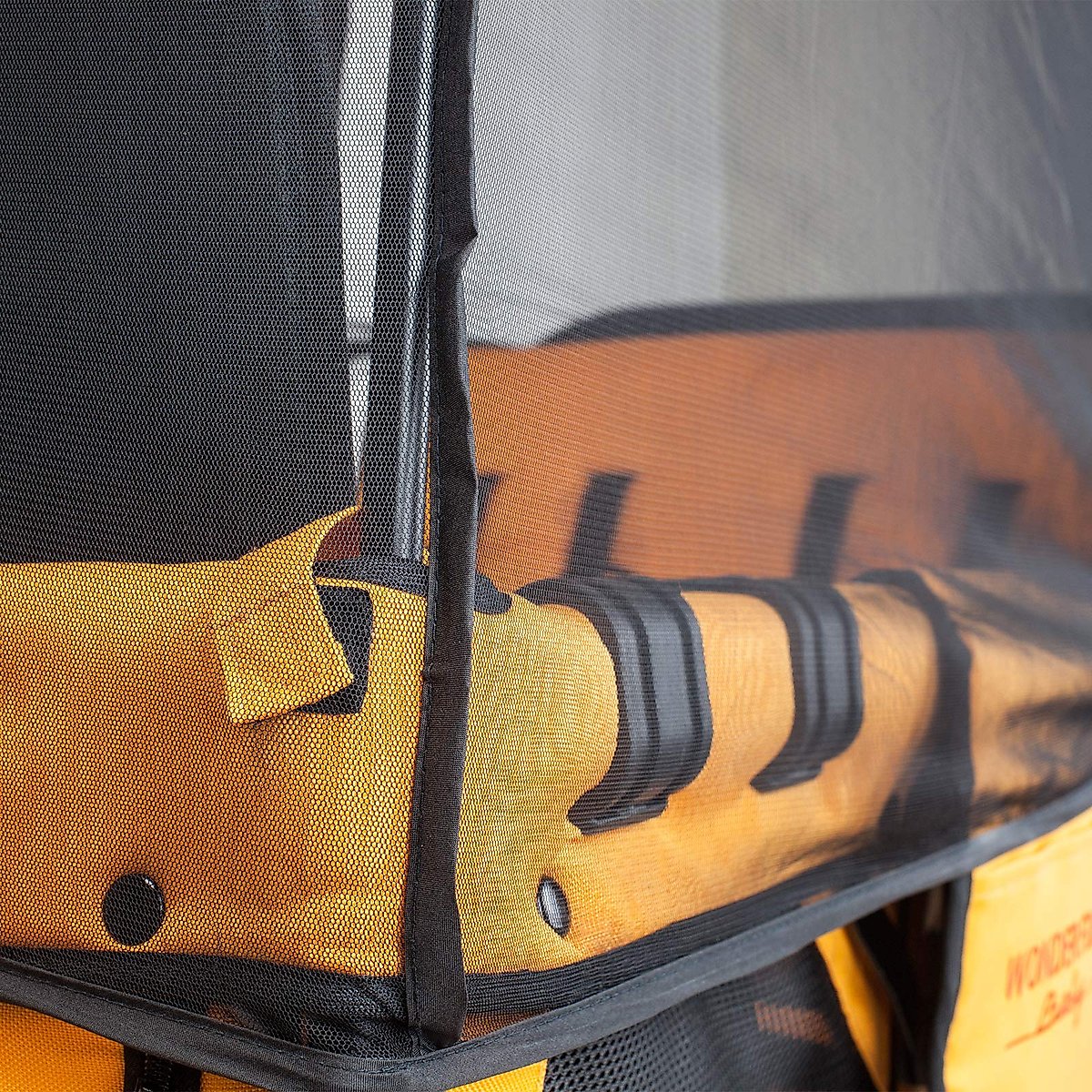 WONDERFOLD Mosquito Net for Stroller Wagon Featuring Easy Access Zippered Entrance with Quick and Easy Install and Protection from All Types of Insects (Fits Only W4 OG)