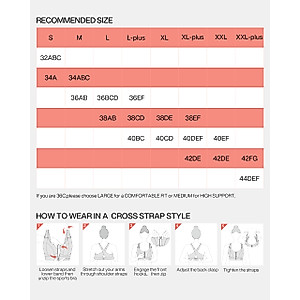 VFUS Sports Bras Adjustable Zip Front High Impact for Women Full Coverage Removable Padded Workout Running (Small, Pink)