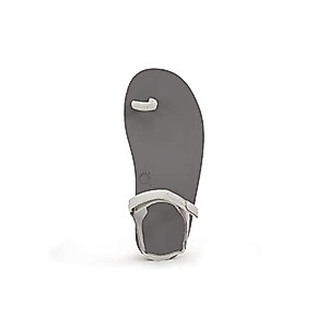 Xero Shoes Women's Jessie Lightweight Sandal - Barefoot Minimalist Sandal Oyster Gray,7