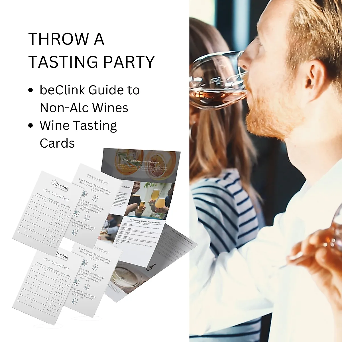 Non-Alcoholic Red Sampler - Five (5) Bottles 750ml Each - Featuring Elivo Cardio Red, Lussory Red, Le Petit Merlot, Princess Rosso Dry, and Tautila Tinto (Spain, Italy, France)