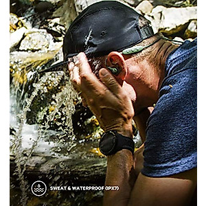 Jaybird X4 Wireless Bluetooth Headphones for Sport, Fitness and Running, Compatible with iOS and Android Smartphones: Sweatproof and Waterproof - Storm Metallic/Glacier (Renewed)