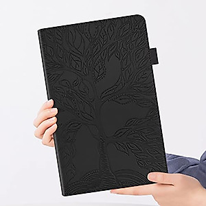 Tablet PC Case Compatible With Samsung Galaxy Tab A8 10.5-Inch 2021 (SM-X200/X205/X207) PU Leather Case Flip Wallet Protective Cover Tree Of Life Tablet Case Card Slot Tablet PC Cover Protective Cover