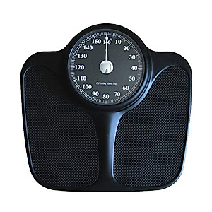 Household Mechanical Scale Bathroom Scales, Human Health Weight Loss Scales, Easy Read Analogue Dial, High Capacity 160kg