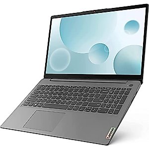 Lenovo 2022 IdeaPad 3 15.6" FHD Laptop 10-Core 12th Intel Core i5-1235U Iris Xe Graphics 16GB DDR4 512GB NVMe SSD Fingerprint Reader Backlit Keyboard WiFi 6 Windows 11 Pro w/ RATZK 32GB USB
