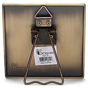 Dicksons Pastor Servant to All Matthew 25:21 Antique Brass 4 x 4 Metal Table Top and Wall Sign Plaque