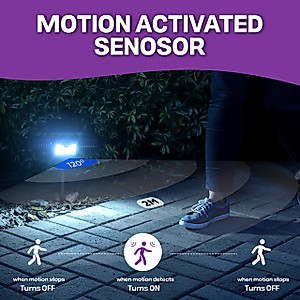 Monster Solar Bug Zapper Outdoor Waterproof, 2 in 1 Solar Powered Bug Zapper and Flood Light, Mosquito Zapper Outdoor for Fly, Bug, Mosquito and More, Motion Activated As Seen on Tv