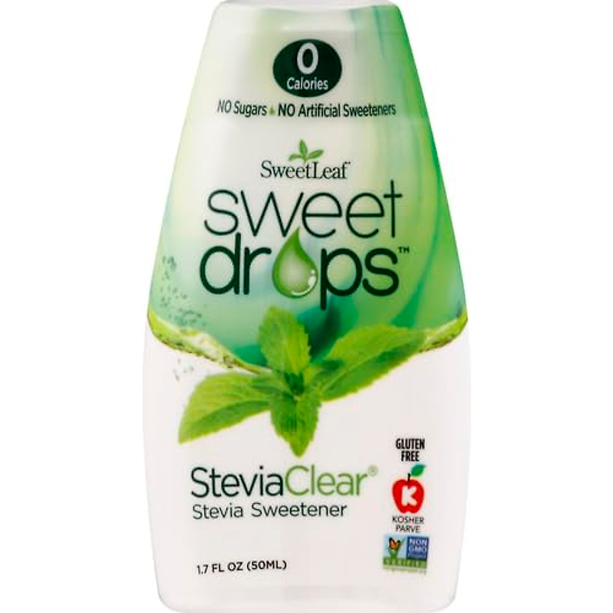 SweetLeaf Sweet Drops Liquid Stevia Sweetener, SteviaClear, 1.7 Ounce (SD-CLR)