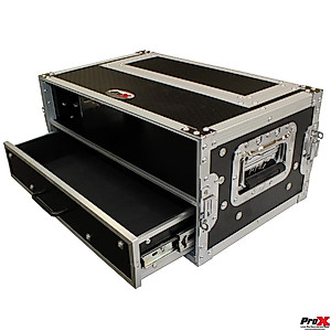 ProX XS-WM2U2DR 2U Rack Case with 2U Rack Drawer 12" Deep