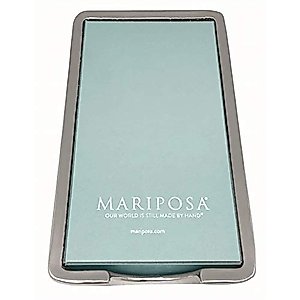 MARIPOSA Signature Guest Towel Holder, Silver