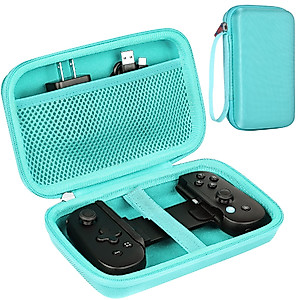 khanka Mobile Gaming Controller Carrying Case Compatible with Backbone One iOS Mobile Gaming Gamepad/Controller, Case only (Teal)