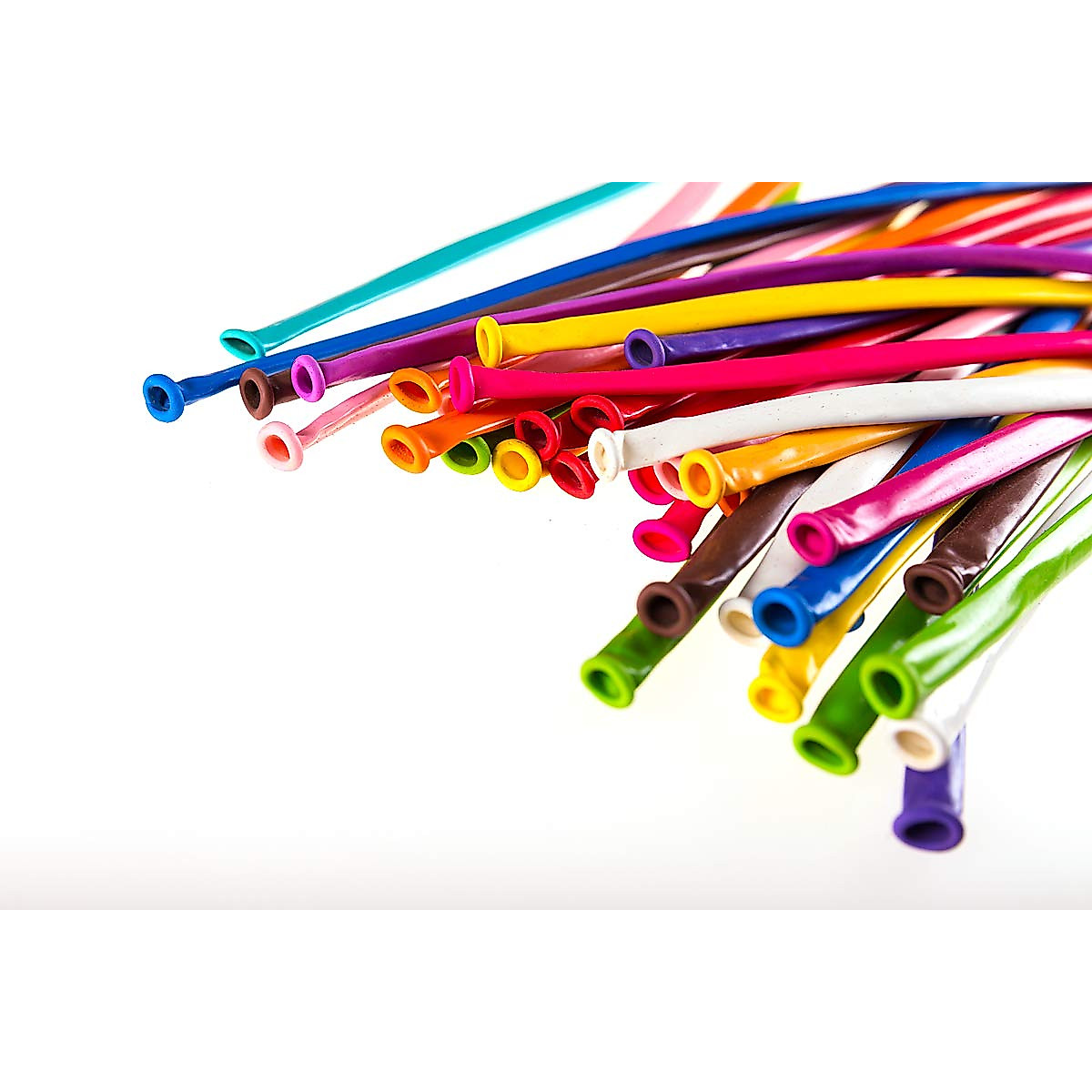 200 PCS Latex Twisting Balloons 260Q Magic Balloons Assorted Color Long Balloons For Animal Shape Party, Birthdays, Clowns, Weddings Decorations (With 1PCS Pump)…