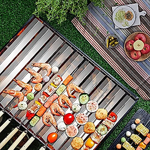 Boloda 13 1/4" Heat Deflector and 17.5" Flavorizer Bars Replacement for Weber 7620 7622, Genesis 300 Series E310 E330 S310 S320 EP/CEP-310 EP/CEP-320 EP/CEP-330 with Front Control Knobs 2011 & Newer