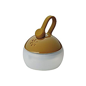 Snow Peak's Mini Hozuki Lantern, Moss, ES-041GR-US, Designed in Japan, Lifetime Product Guarantee, Lightweight, Compact for Camping or Backpacking, Camping Light, One Size