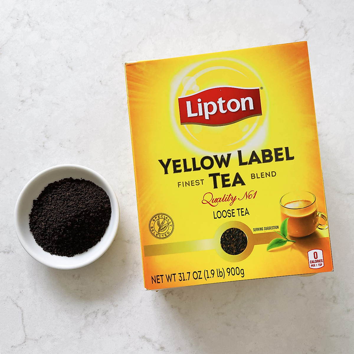 Lipton Yellow Label Tea International Blend 31.74oz (Pack of 4)