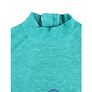 Baby Toddler Boys Bathing Suits One-Piece Zip Swimsuit Short Sleeve Rash Guard Swimwear Sunsuits with UPF50+ Sun Protection for Summer Beach (Lightning,3-6M)