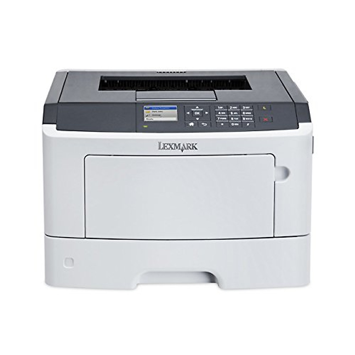 Lexmark MS510dn Compact Monochrome Laser Printer, Network Ready, Duplex Printing and Professional Features,Black/Grey