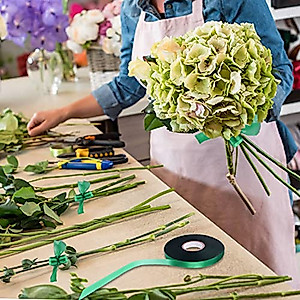 Prudiut 295 Ft ×2 Rolls (590 Ft) Plant Tape, 1/2" Stretch Garden Tape Sturdy Plant Ribbon Nursery Tree Tape Support for Indoor Outdoor Patio Plant, Tree, Vegetables, Branches