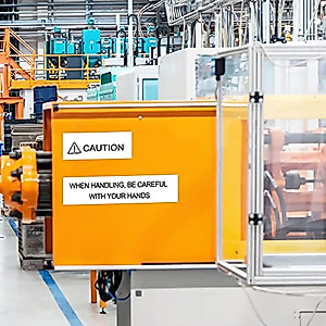 TZe TZ Tape 18mm 0.7 Laminated White Replacement for Brother P Touch TZe-241 TZe241 18mm Label Maker Tape Work for Brother PTD400AD PTD600 PTD400 PT-P710BT, Black on White, 3-Pack