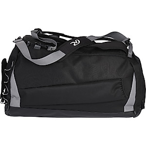 Rawlings | MACH Hyrbid Backpack/Duffle Equipment Bag | Baseball &amp; Softball | Black