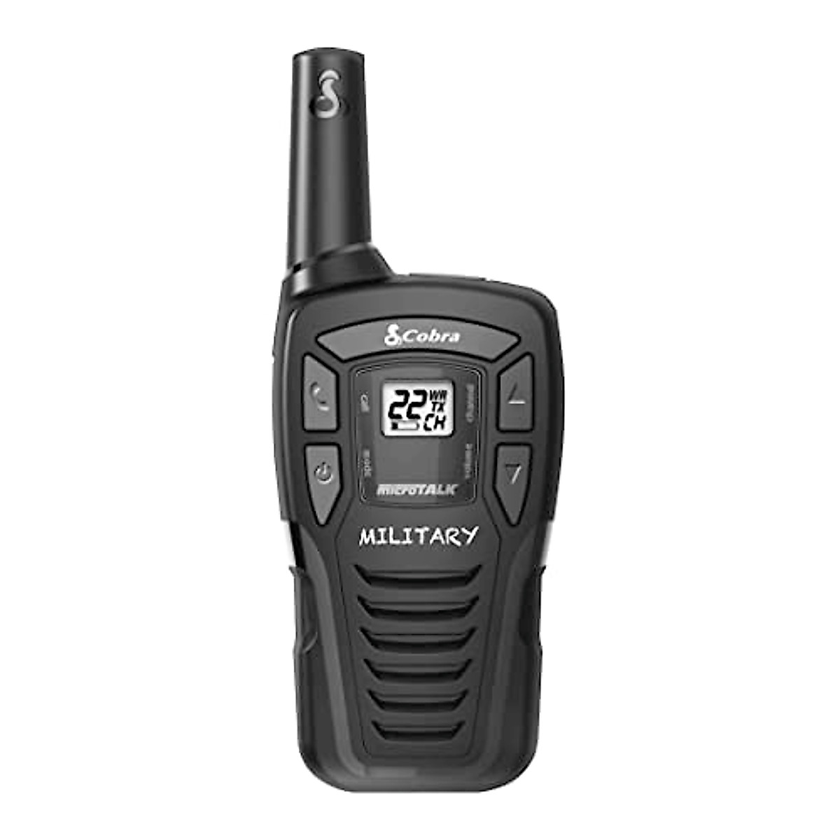 Cobra HE145 Walkie Talkies - Rechargeable, Lightweight, 22 Channels, 16-Mile Range, Two-Way Radios (2-Pack)