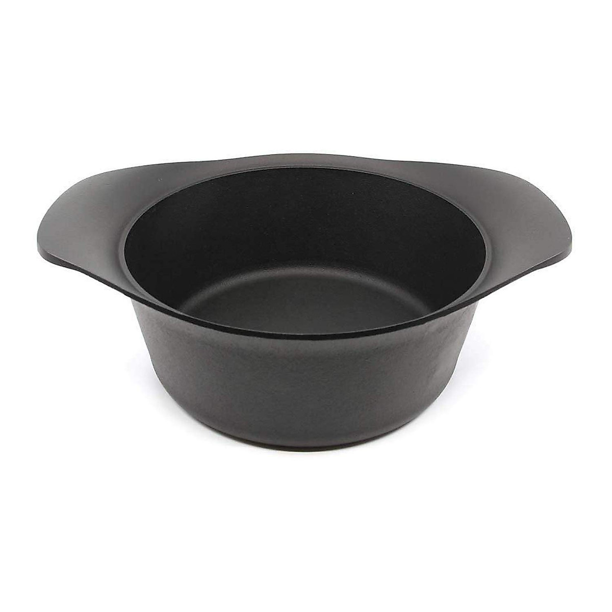 Sori Yanagi Nambu Ironware Deep Iron Pot Combining Simple Design and High Practicality, Made in Japan, Iron Lid and Handle Included, Induction Compatible