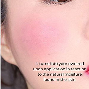 ANNA SUI Black Cream Blush - Rosy Shade - Shifting Blush - Creates a Subtle and Bold Look - Keeps Skin Moisturized - Tinted Cream Blush - 0.24 oz.