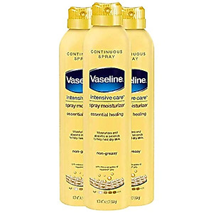 Vaseline Intensive Care Spray Moisturizer Essential Healing, 6.5 Ounce (Pack of 3)