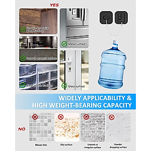 Cabinet Locks for Babies, Refrigerator Lock, 2 Pack DUOSI Fridge Lock Child Locks for Cabinets, Baby Proofing Safety Locks for Kitchen Cabinets and Drawers, Closets, Windows, Doors and More