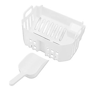 Countertop Ice Maker Machine, Portable Ice Makers, Make 9 Ice Cubes in 8 Mins, Ice Maker with Ice Scoop and Basket for Home Bar Office(US 110V)