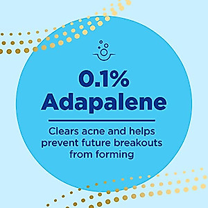 Differin Acne Treatment Gel, 30 Day Supply, Retinoid Treatment for Face with 0.1% Adapalene, Gentle Skin Care for Acne Prone Sensitive Skin, 15g Tube (Packaging May Vary)