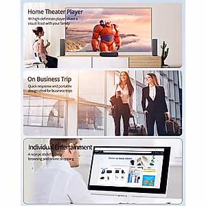 Mini PC Stick 8GB DDR4 128GB eMMC Intel Celeron N4000 (Up to 2.6GHz) Mini Computer Stick with Windows 10 Pro Supports 4K HDMI, 2.4G/5G WiFi, Bluetooth 4.2, Auto Power On, HTPC