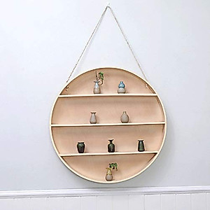 XJJZS Bathroom Wall Hanging Nordic Creative Living Room/Kitchen Shelf Free Punching Tv Background Wall Hanging Cabinet (Size : Small)