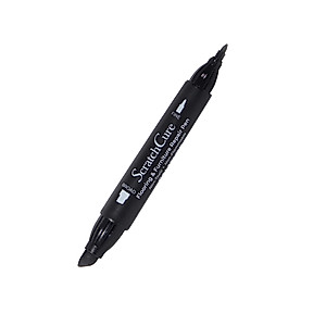Cal-Flor PE49401CF ScratchCure 3 Shade Double Tipped Repair Pen for Use on Wood, Laminate, Flooring & Furniture, Gray