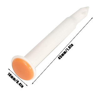 20Pcs Poultry Thermometer Disposable Roasted Chicken Temperature Popping Up Cooking Temperature Meter for Oven Cooking Turkey Meat Beef