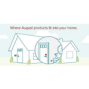 August Smart Lock, 2nd Generation, HomeKit enabled (Silver)