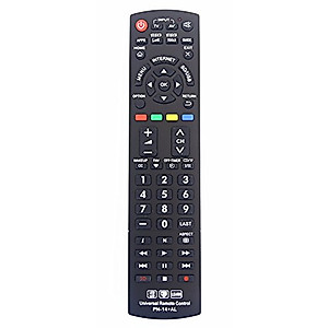 Nettech Universal Remote Control Compatible Replacement for All Panasonic TV/Viera Link/HDTV/ 3D/ LCD/LED - 1 Year Warranty